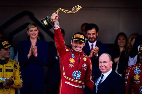 F1 Charles Leclerc Pours Cold Water On Possible Back To Back Monaco Gp