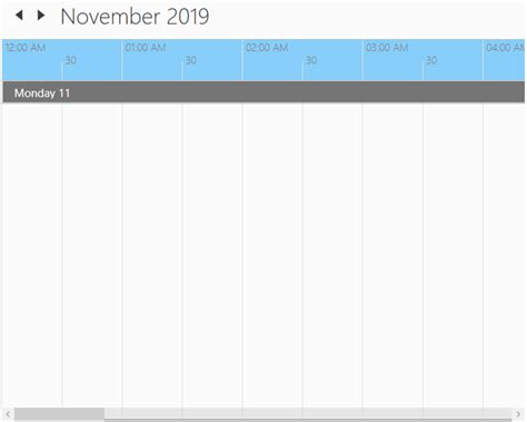 Timeline View In WPF SfSchedule Control Syncfusion