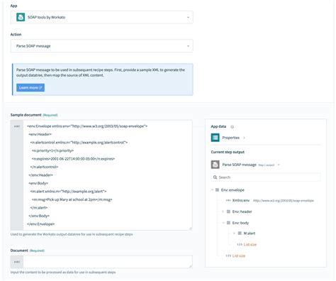 Handling Soap Workato Docs