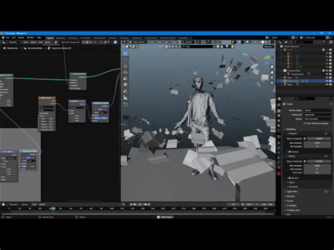 Randitha Philip On Linkedin Infinite Object Instancing On Curve Setup In Blender Geometry Nodes