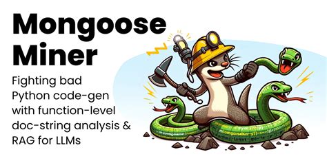 GitHub Ashvardanian MongooseMiner Documentation Retrieval System To