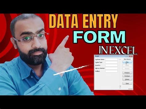 Shoukat I On Linkedin How To Create Data Entry Form In Microsoft Excel