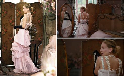 Sex And The City Carrie Bradshaw Wedding Dress From Vogue Photo Shoot