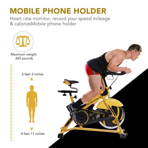Maxkare Indoor Professional Stationary Spin Bike Review Health And