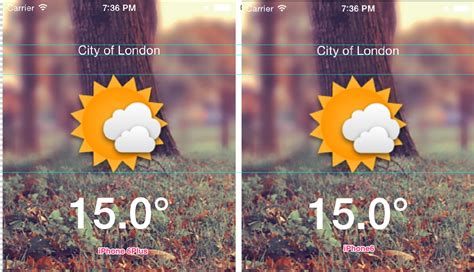 Ios Correct Image And Font Scale On Different Devices Stack Overflow
