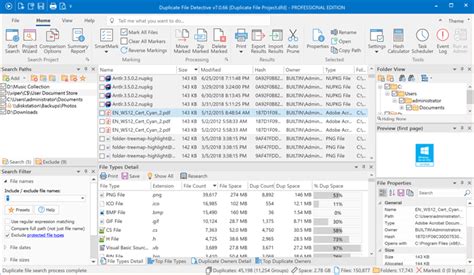 Duplicate File Report