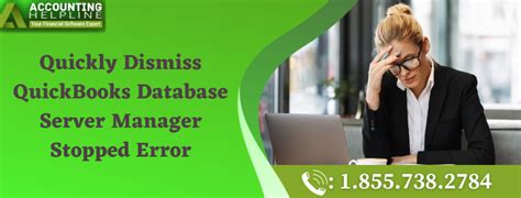 how to deal with quickbooks database server manager stopped glitch