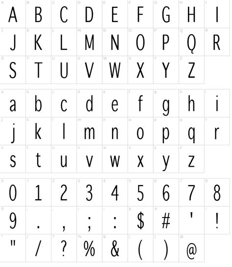 Winterthur Condensed Font Download