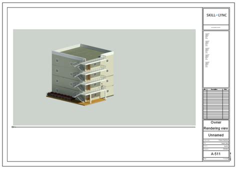 Creating Architectural And Structural Model With D Rendering Using REVIT Skill Lync