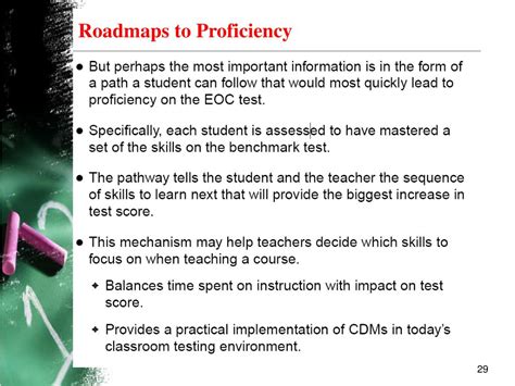 Ppt Applying Computer Based Assessment Using Cognitive Diagnostic Modeling To Benchmark Tests