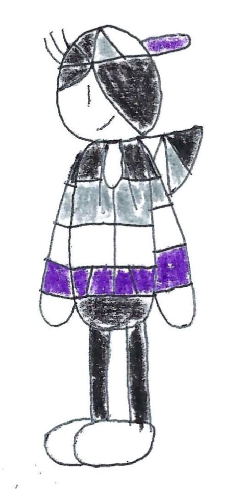 Me With Asexual Colors By Thinkgreenondevart On Deviantart