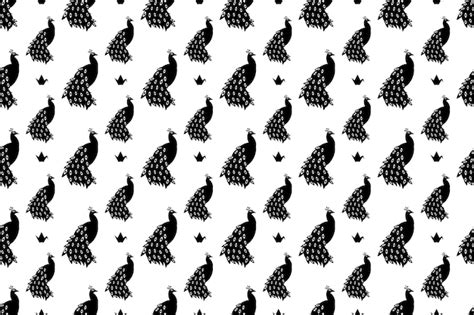 Premium Vector Chinese Peacock Pattern