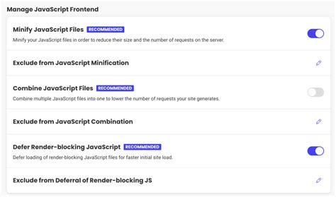 Sg Optimizer Optimal Settings For Your Website 2025
