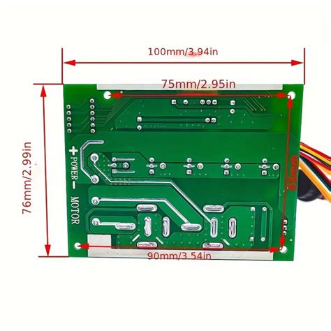 A Adjustable Diy Dc Motor Speed Controller Led Digital Display Free Shipping Worldwide