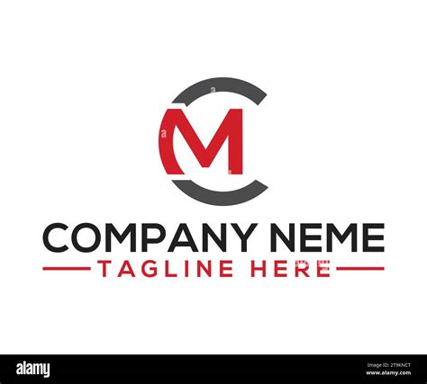 Mc Logo Design Vector Stock Vector Image And Art Alamy