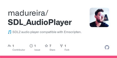 Github Madureirasdlaudioplayer Musicalnote Sdl2 Audio Player Compatible With Emscripten