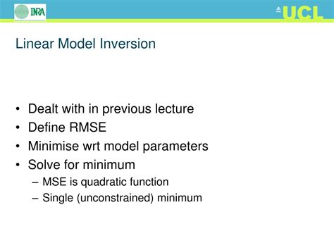 Ppt Non Linear Inversion Powerpoint Presentation Free Download Id