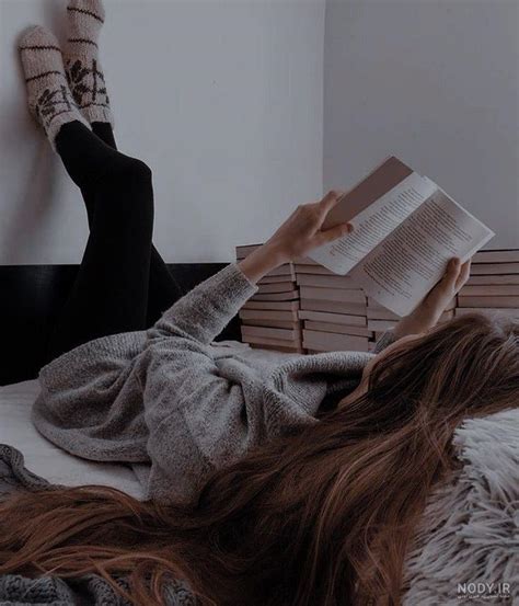 عکس فیک کتاب خواندن عکس نودی