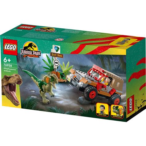 Lego Jurassic World Dilophosaurus Ambush Set 76958