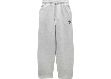 Ader Error X Zara Jogger Pants Gray Marl Fw22 Us