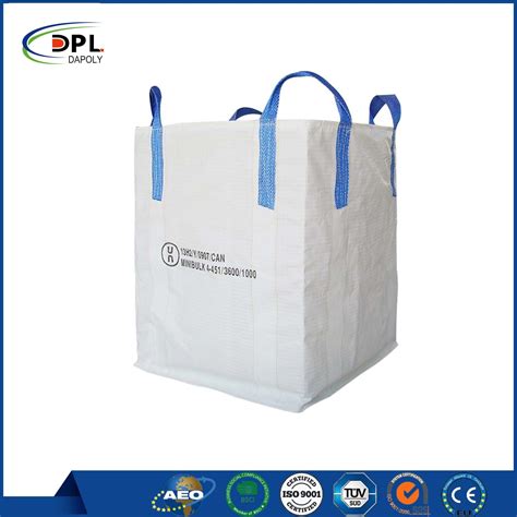 Industrial Plastic Jumbo Bag Custom Packing 2000kg Bulk Jambo Bag
