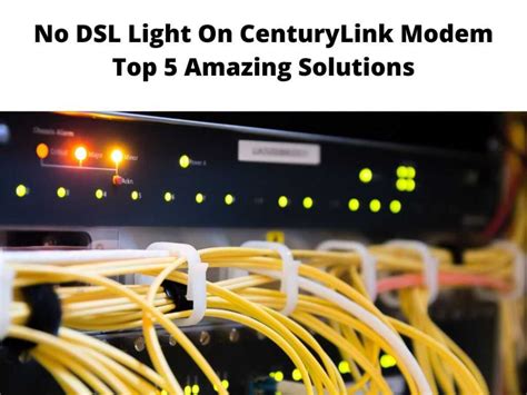 Centurylink Modem Has Red Dsl Light Shelly Lighting