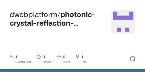 Github Dwebplatformphotonic Crystal Reflection Transmitance Density