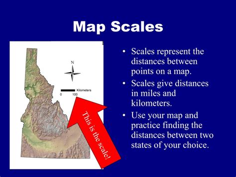 How Is The Scale Shown On A Map At Milagros Stapler Blog