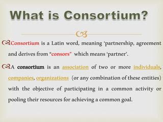 Presentation On Concept Need Issues And Scope Of Library Consortium