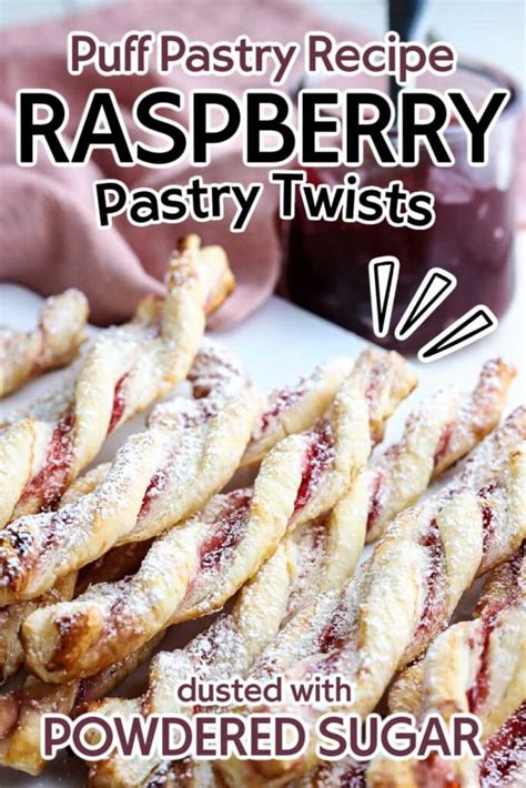 Raspberry Twists With Puff Pastry A Reinvented Mom
