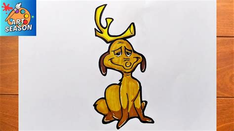 How To Draw Max From The Grinch Step By Step YouTube