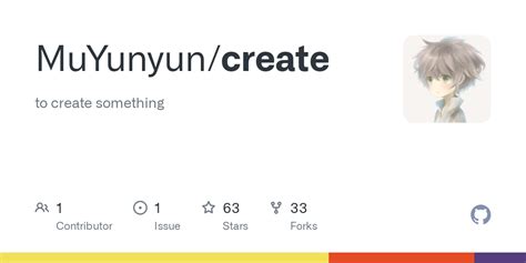github muyunyun create to create something