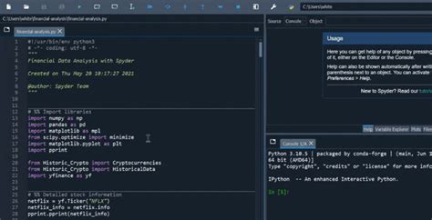 Editor — Spyder 5 Documentation