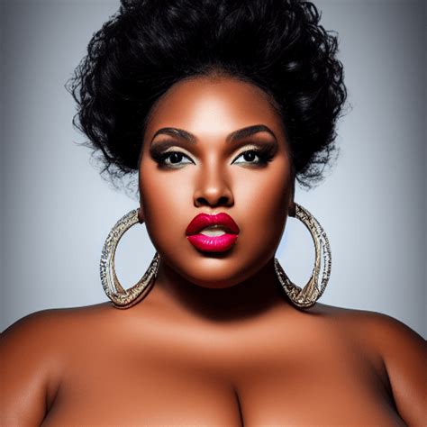 Beautiful Plus Size Black Woman Creative Fabrica