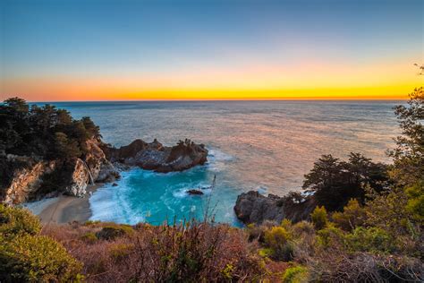 Mcway Falls Nikon D850 Big Sur Winter Solstice Sunset Fin Flickr