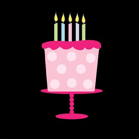 Birthday Cake Animated Clip Art
