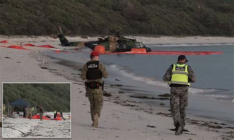 Jervis Bay Nsw Navy Helicopter With 10 On Board Crashes Into Ocean