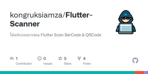 Github Kongruksiamza Flutter Scanner Flutter Scan Barcode Qrcode