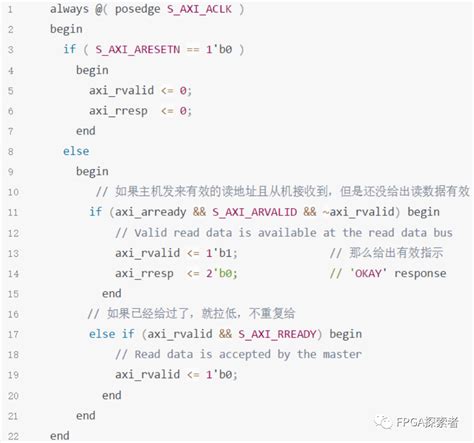 xilinx fpga axi4总线（四）——自定义 axi lite 接口的 ip 及源码分析 电子创新网赛灵思社区