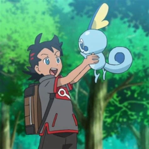 Goh X Sobble Pokemon Preguiça