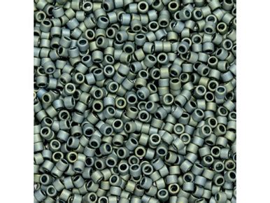 Toho Aiko 110 High Metallic Matte Blue Haze Precision Cylinder Seed