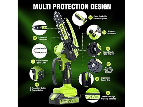 Devenbo 6 Inch Mini Chainsaw