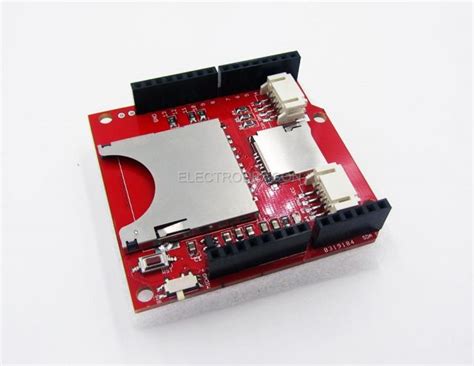 Arduino Memory Tf Sd Microsd Shield Electrodragon