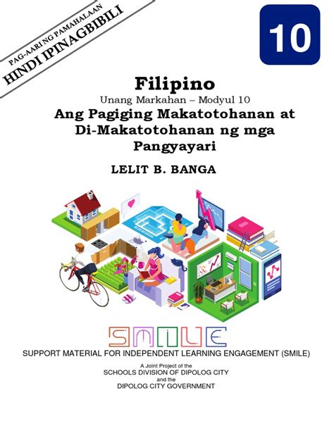 fil10 q1 mod10 banga makatotohanan at di makatotohanan v2 engcol pdf