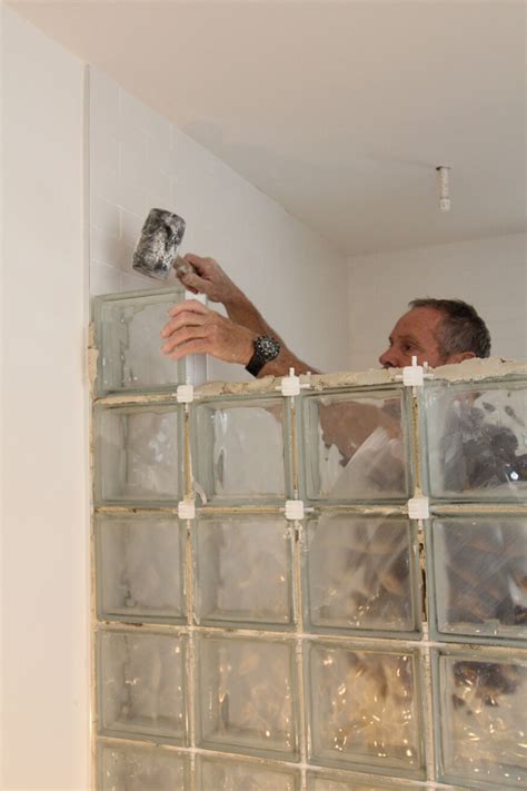 Installing A Glass Block Wall Jlc Online
