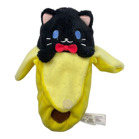 Bananya Black Banana Cat Plush Funko Stuffed Toy 2018 Crunchyroll Ebay