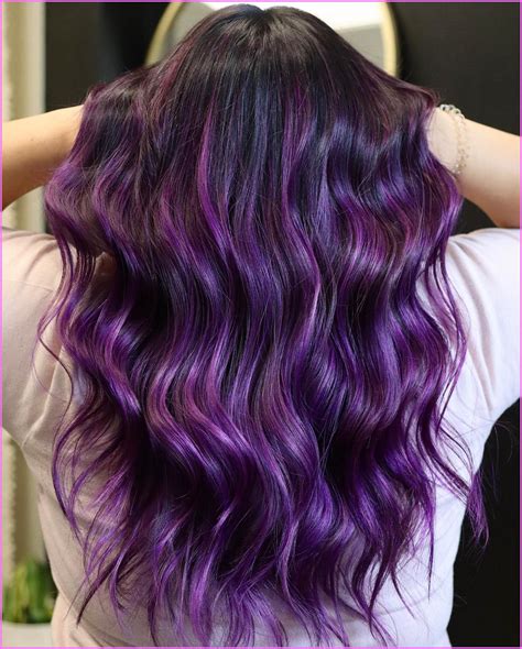 Tonos De Cabello Morado Descubre Estilos De Claro A Oscuro Y