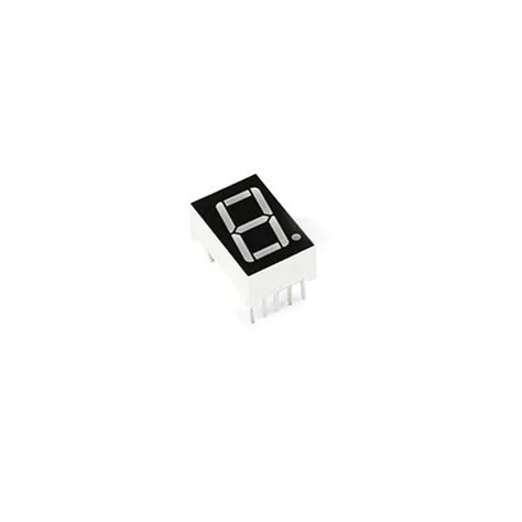 0 56 Inch 1 Digit 7 Segment Bs Common Anode Nyereka Tech Electronic