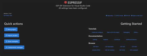 Esp32 Vscodeesp Idf环境搭建及blink例程尝试（win10 Win11均配置成功） 技术栈