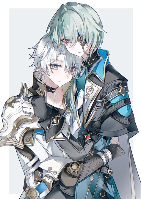 Phainon And Anaxa Honkai And More Drawn By Thorn Danbooru